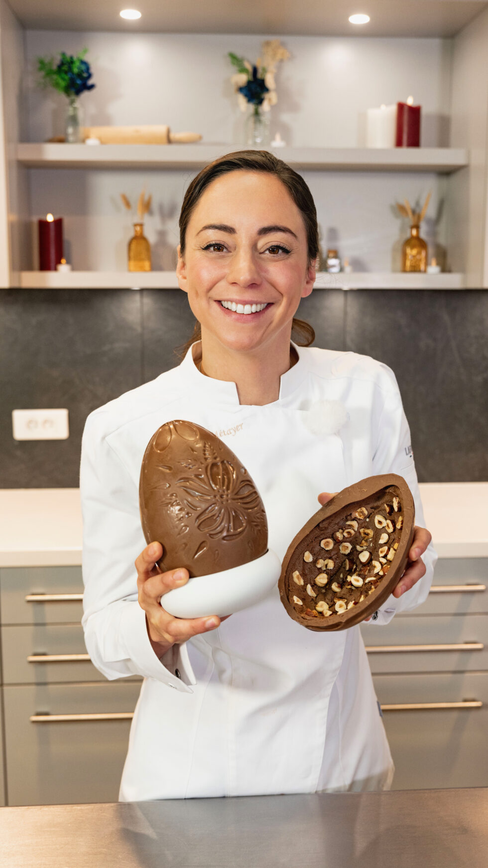 Recette Œuf de Pâques en chocolat - Nina Métayer, chef pâtissier